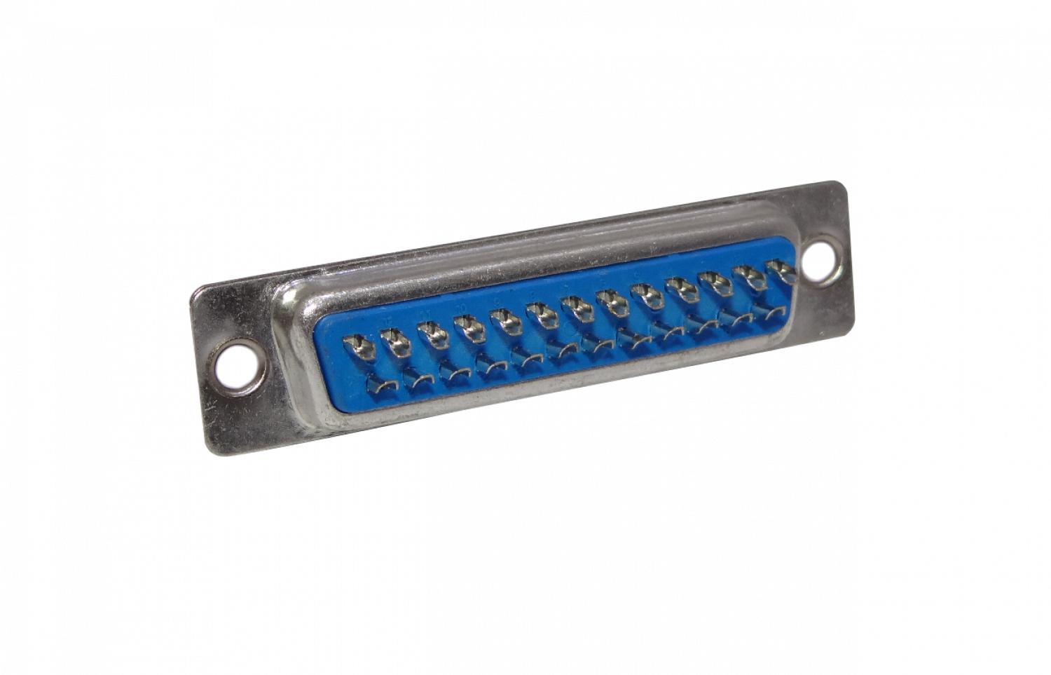 Conector DB25 de 25 pines para soldar con Clickbox