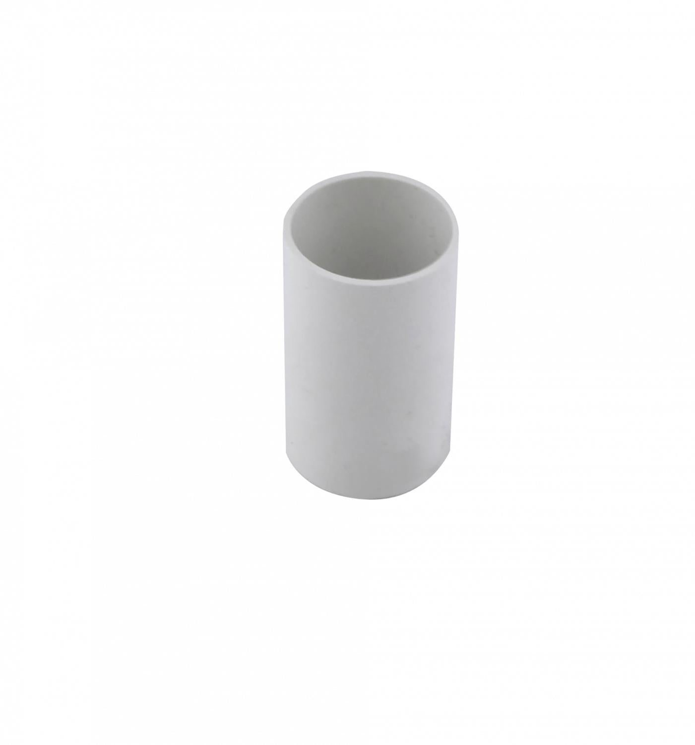 Copla PVC para Tubo Conduit 20mm Blanco Clickbox